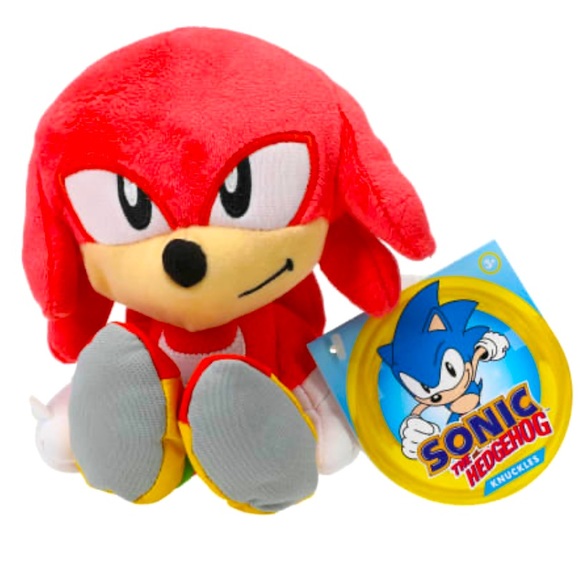 Toys | 8 Knuckles Plush Red Toy From Sonic The Hedgehog | Poshmark